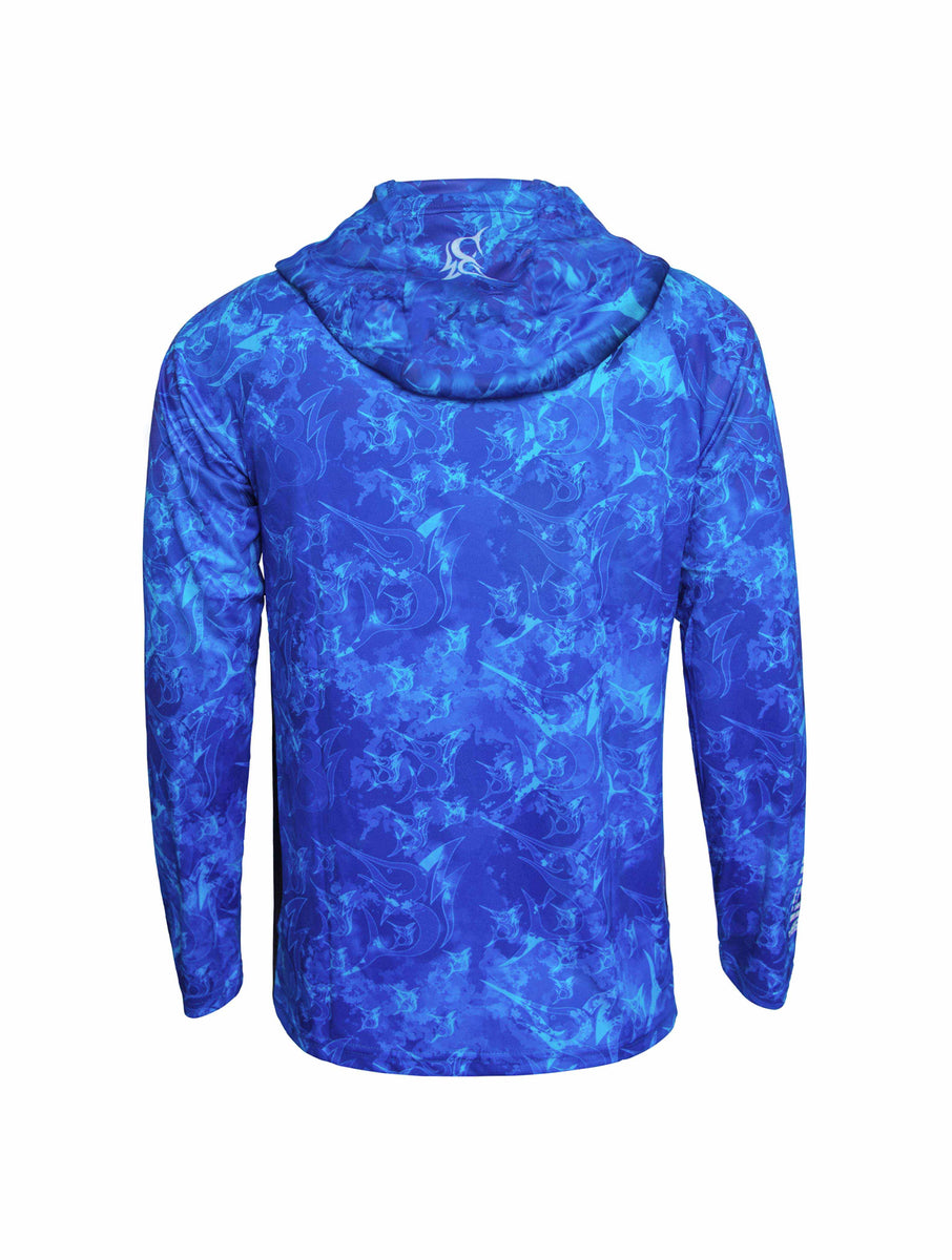 Buy Bob Marlin Performance Shirt Hoodie | UPF 50+ Fishing Hoody ...
